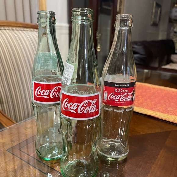 Accents | Vintage Coca Cola Bottles All Bottles Included Total Count 7 ...